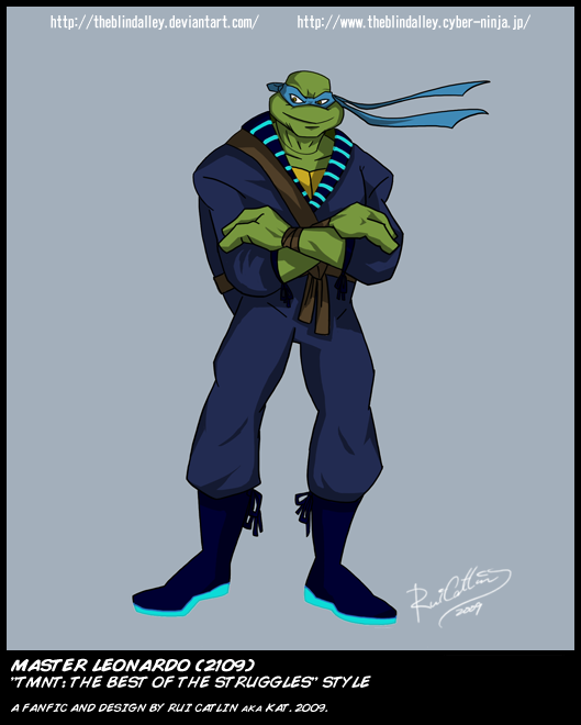 Tmnt Tbots Master Leonardo Col By Theblindalley On Deviantart