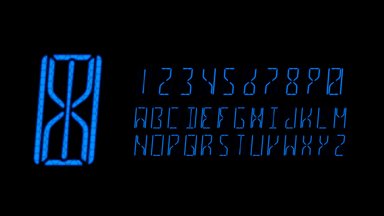 9 Segment Display By Jammyedd On Deviantart