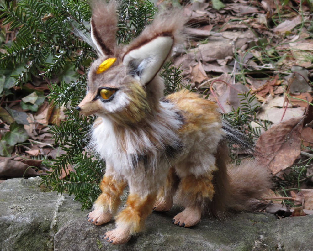 Sold Fantasy Fox Lemur Art Doll By Lufirel On Deviantart