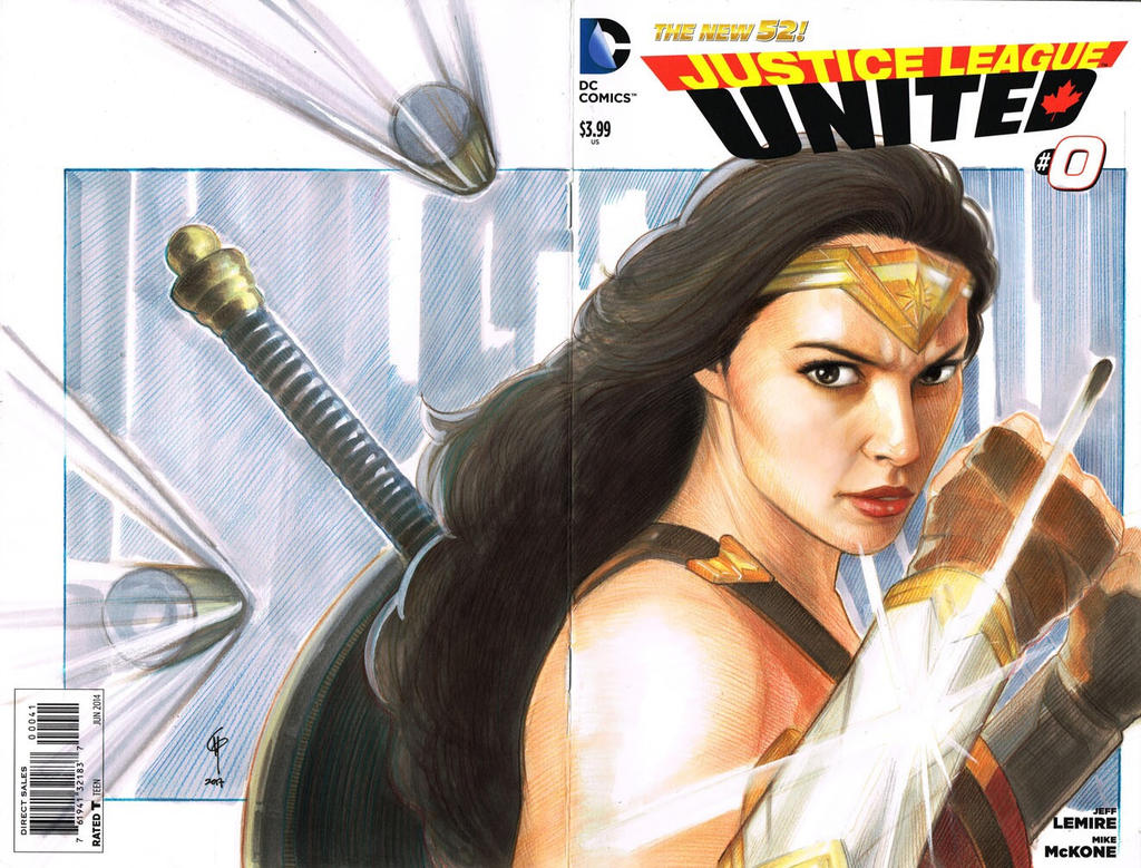 Wonder Woman Justice League By Thegerjoos On Deviantart