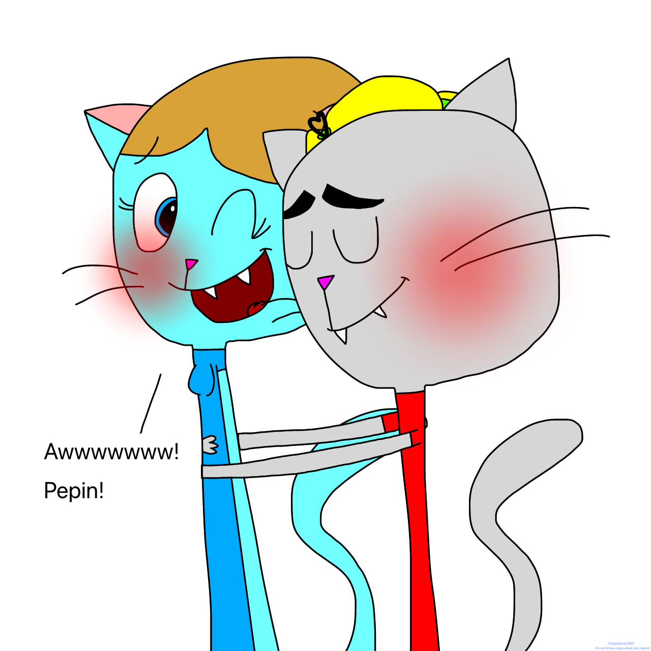 Pepin Hugging Me By Carlythecat1227 On Deviantart