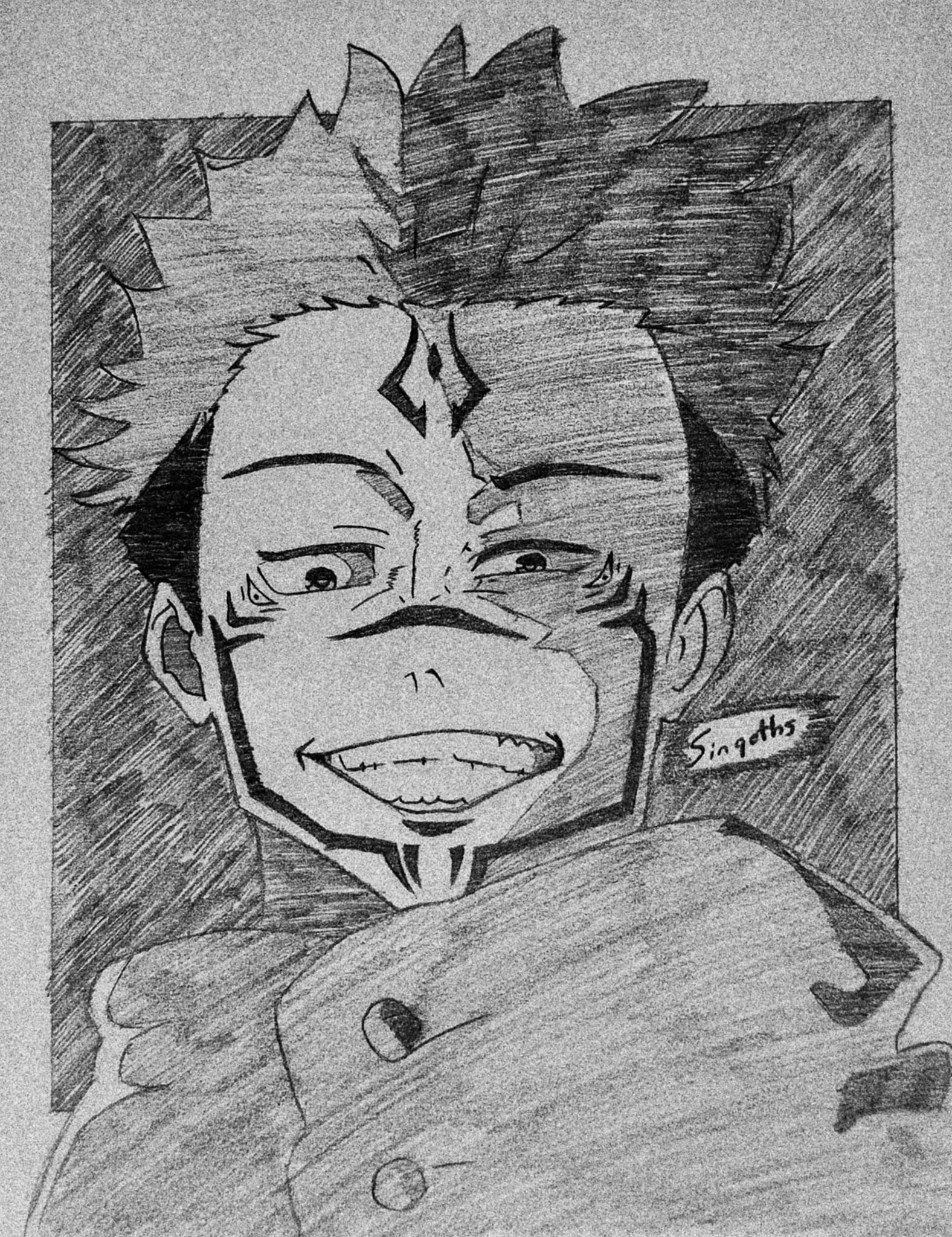 Sukuna Jjk By Sinqeths On Deviantart