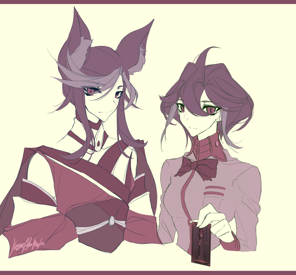 Fate Crossover Au Yugo And Rin By Kazaashamiko On Deviantart