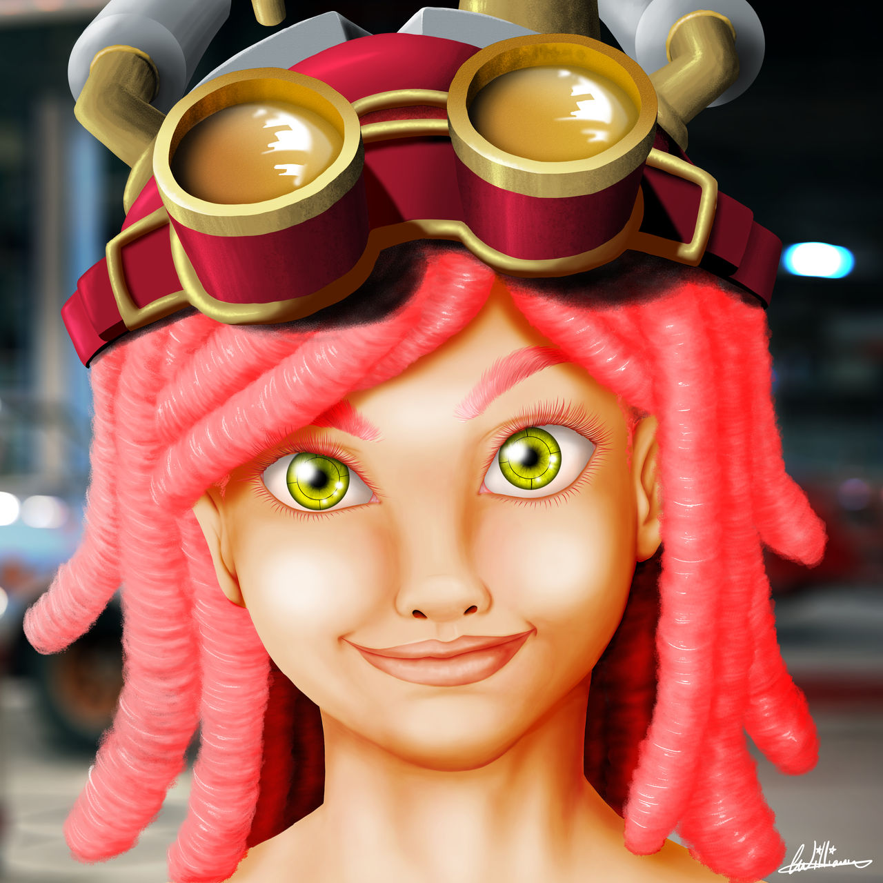 Mei Hatsume Color By Coolchris On Deviantart