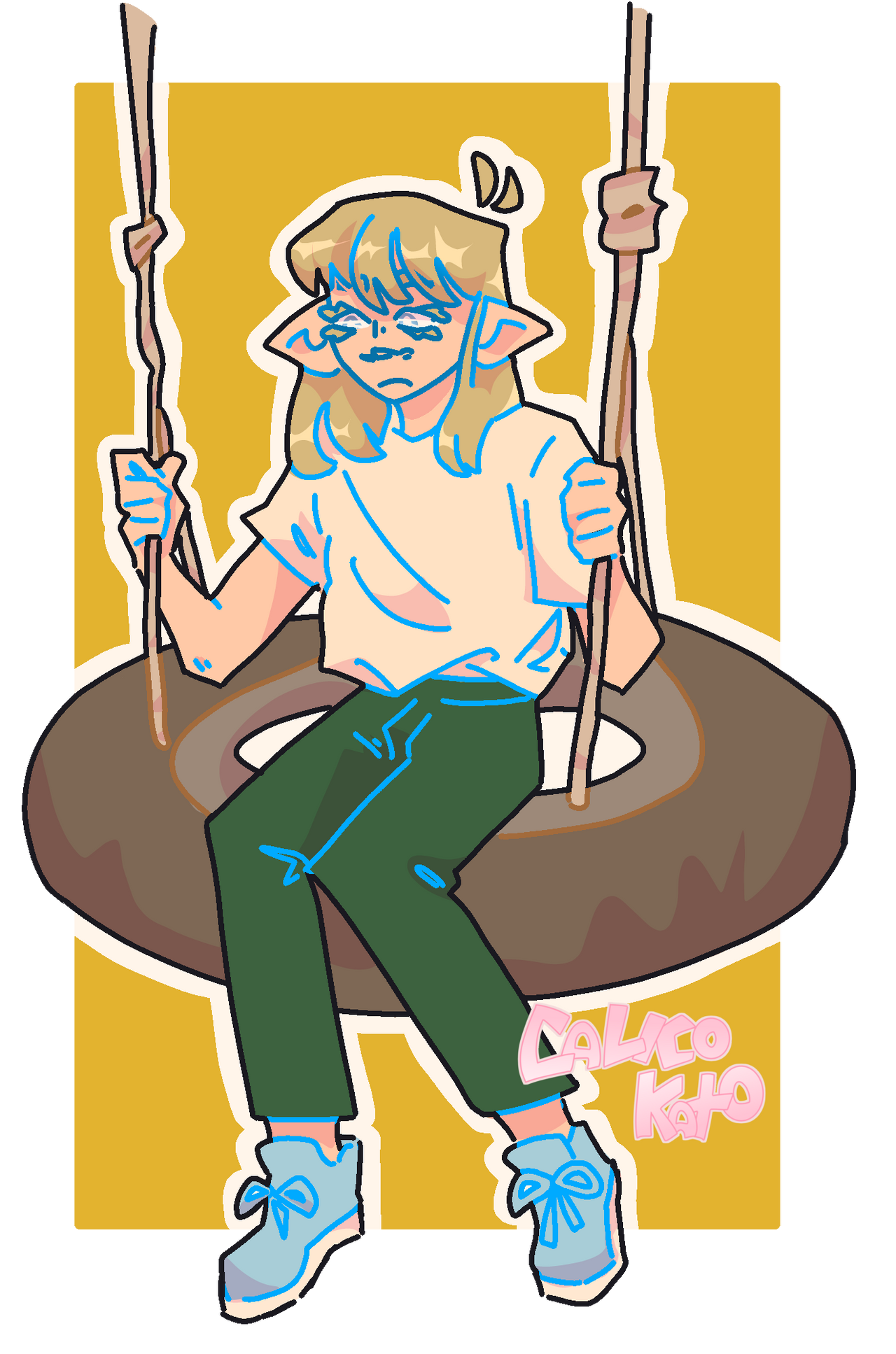 Tire Swing By Nanadacatt On Deviantart