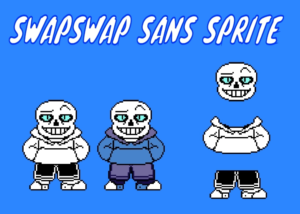 A SwapSwap Sans sprite by AlexTheTankin on DeviantArt A SwapSwap Sans sprite by AlexTheTankin on DeviantArt