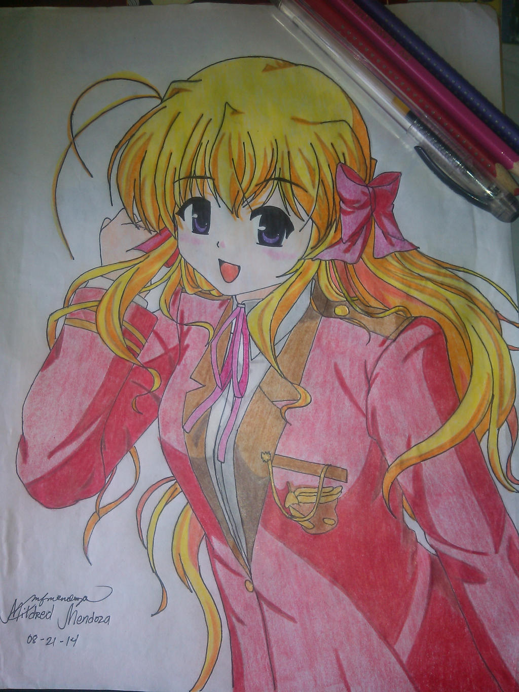 Erika Sendo Fortune Arterial By Millymendoza On Deviantart