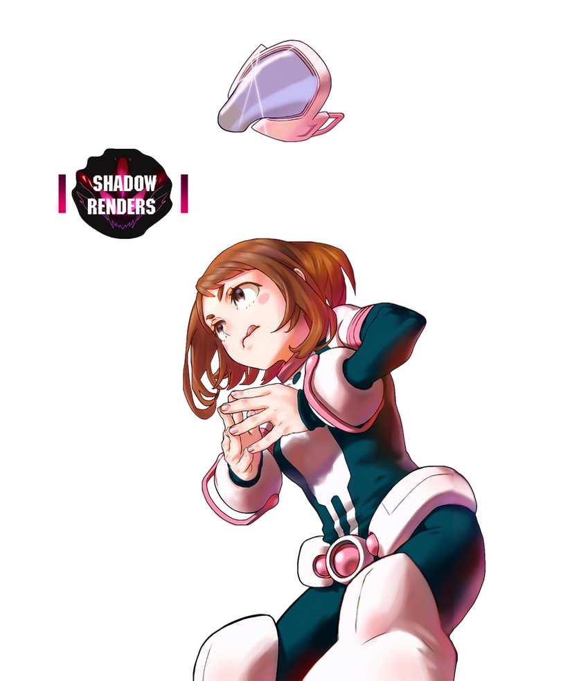 Ochako Uraraka Render By Sh4d0wdes On Deviantart