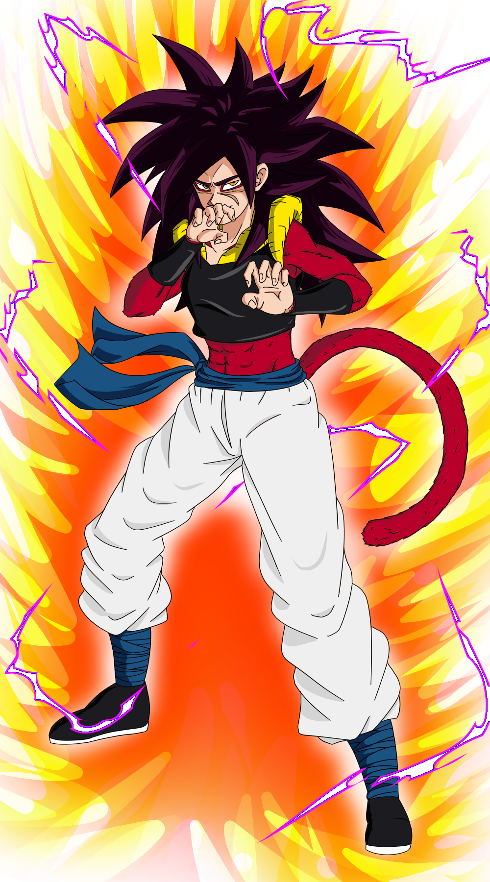 Future Raunks SSJ4 Rage Red By Chancellord On DeviantArt future-raunks-ssj4-rage-red-by-chancellord-on-deviantart
