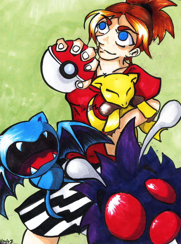 Pokemon Trainer Leigh by pompeius on DeviantArt
