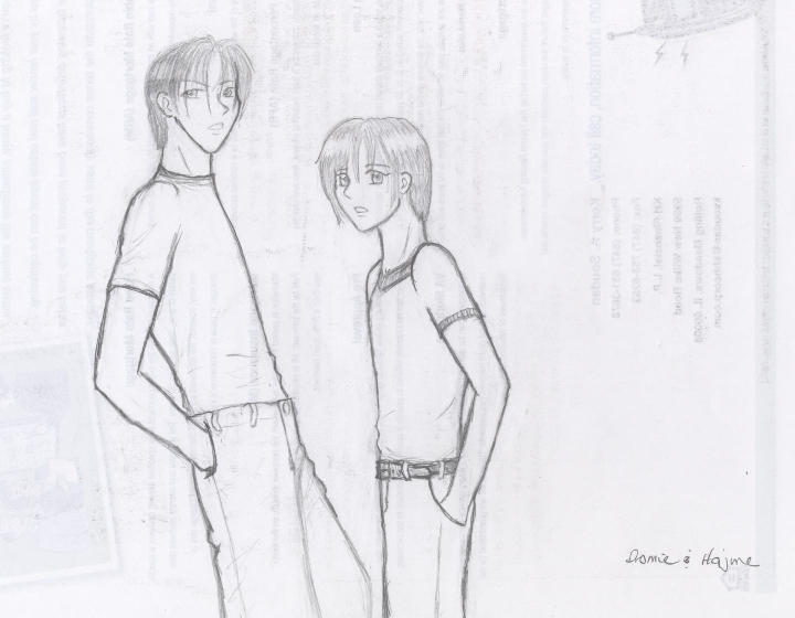 Hajime and Dromie by Akutenshi7 on DeviantArt