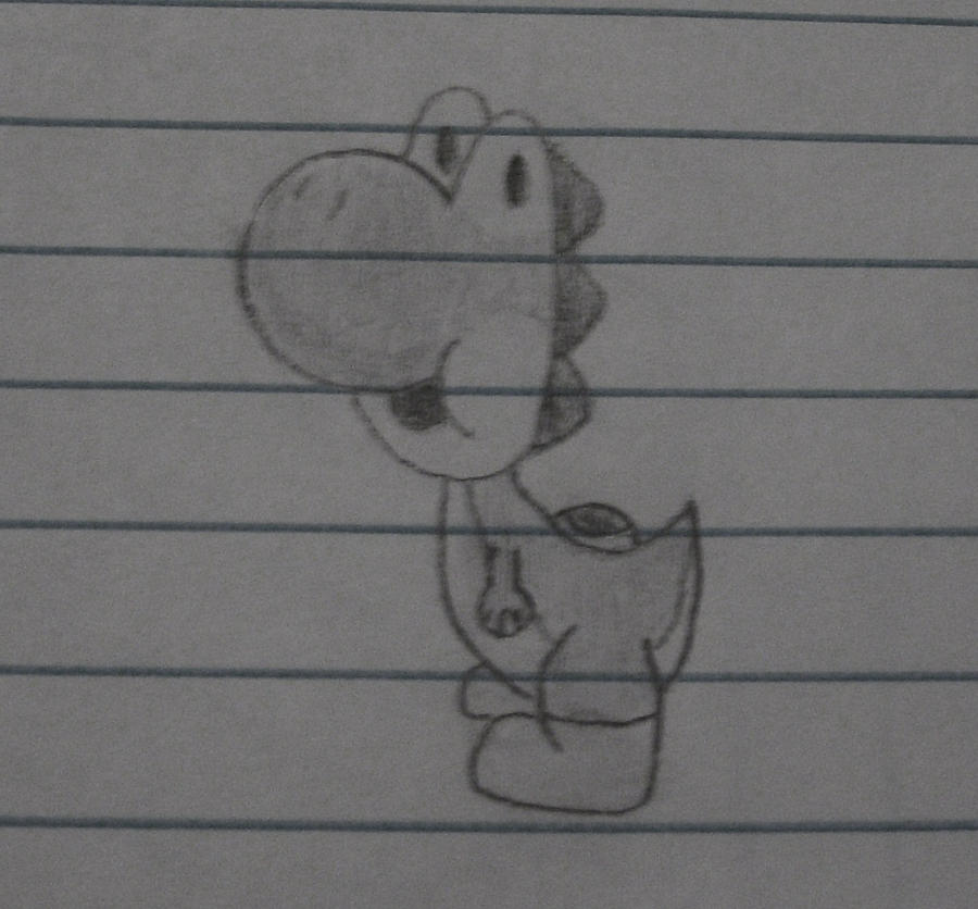 Yoshi Sketch By Gyroesehni On Deviantart