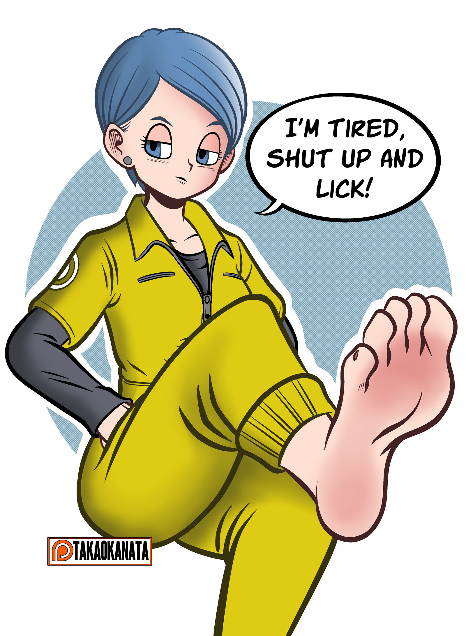 Bulma Barefoot Dragonball Super Superhero By Takaokanata On Deviantart