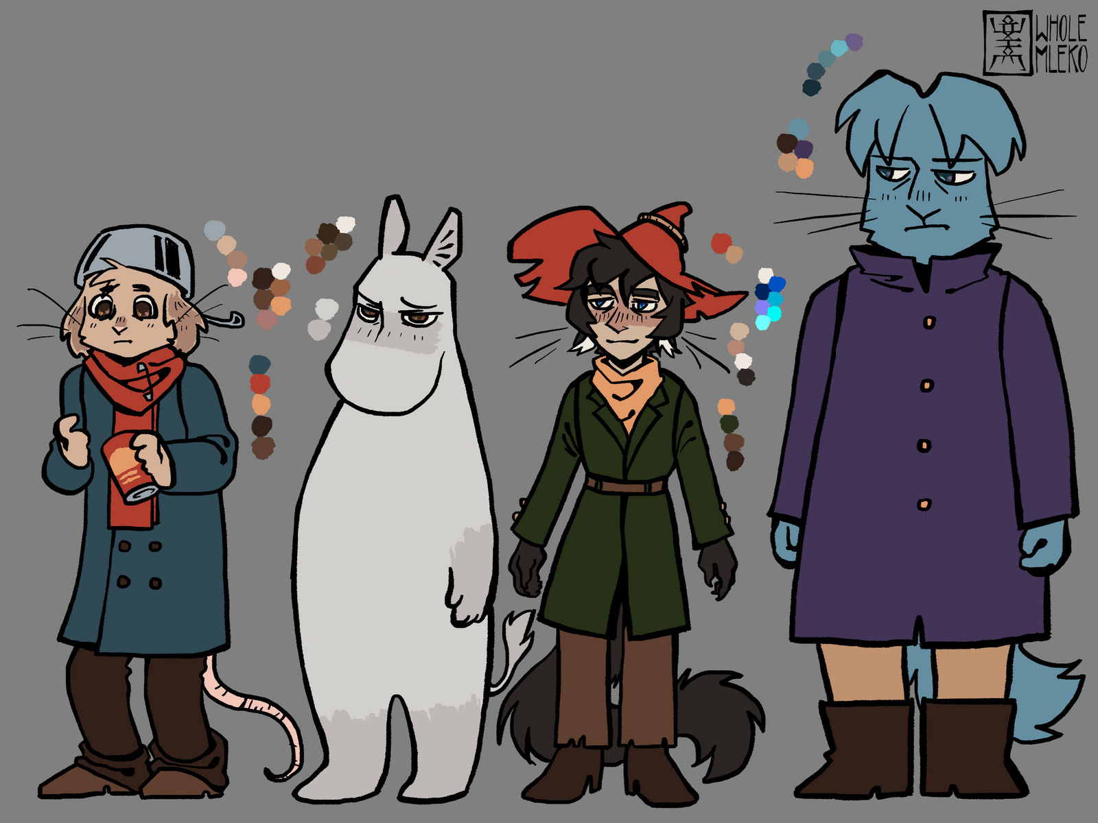 Tbtt Refs By Wholemleko On Deviantart