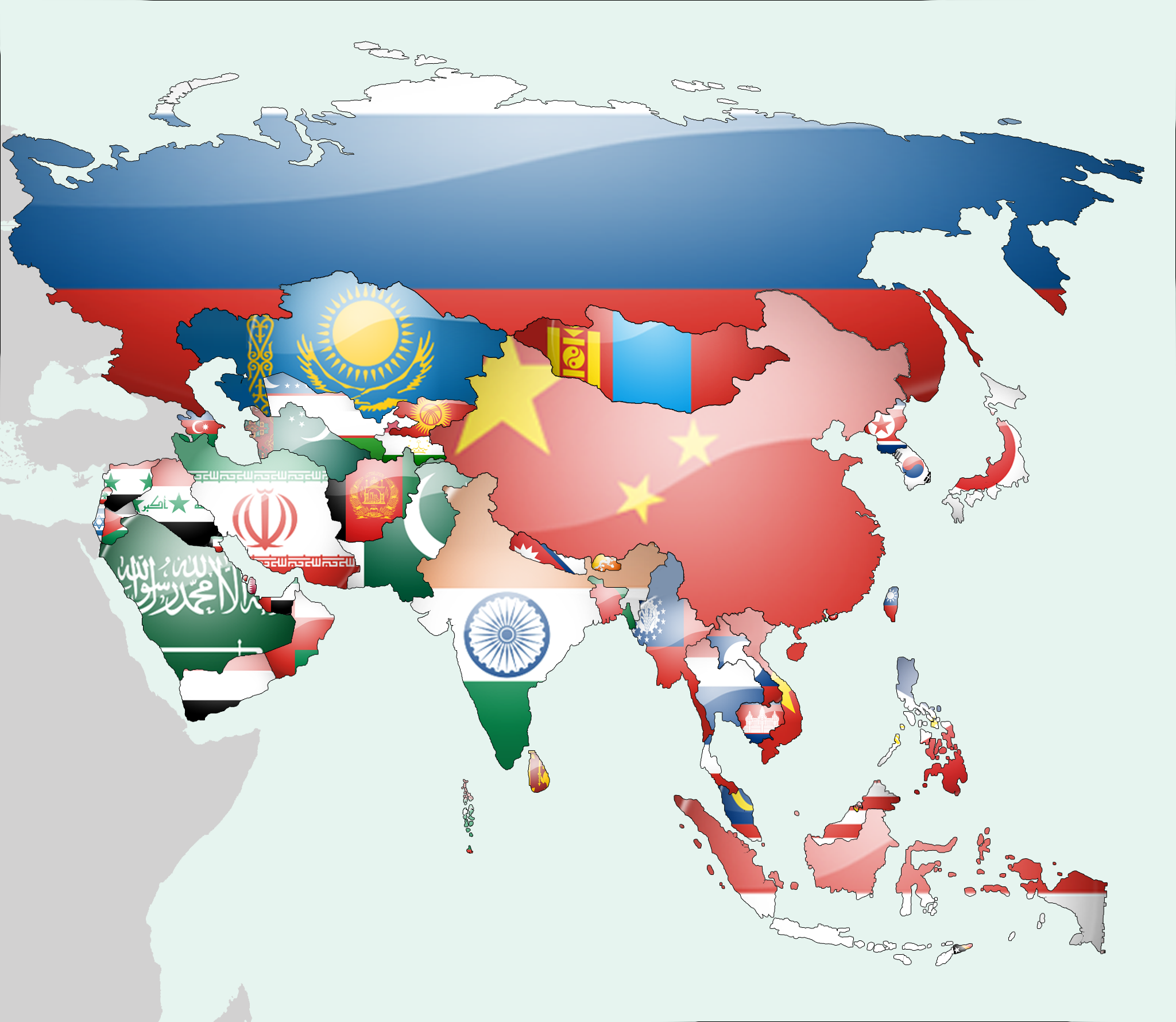 Asia Flag Map By Lg studio On DeviantArt asia-flag-map-by-lg-studio-on-deviantart