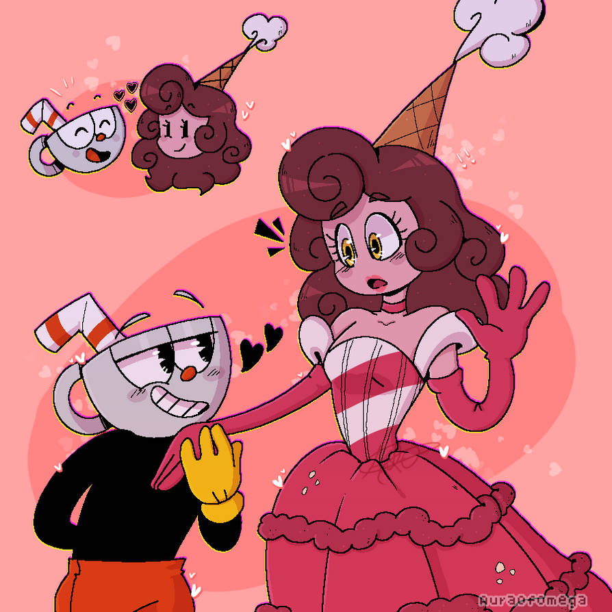 Baroness Von Bonbon X Cupheadarttrade By Auraofomega On Deviantart