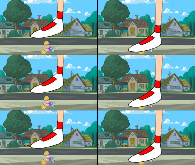 Giant Candace Stomp On Suzy Comic Page 2 By Jedipat On Deviantart