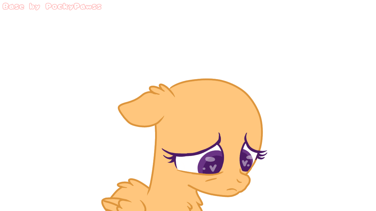 Sad Filly Mlp Base F2u By Pockypawss On Deviantart