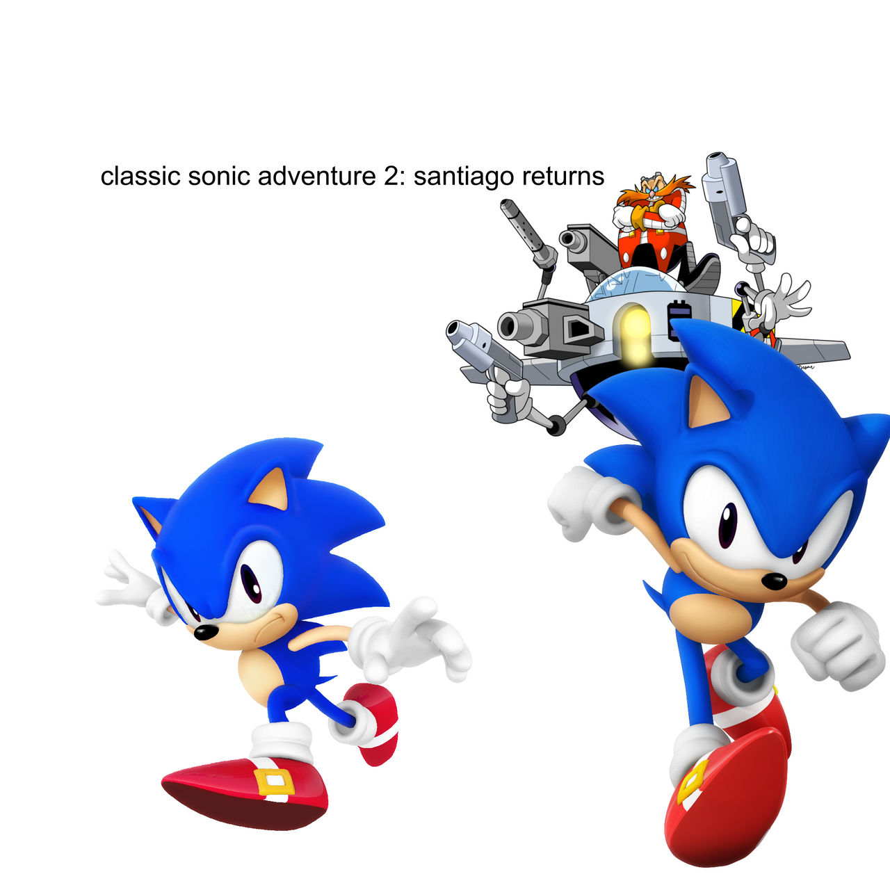 Classic Sonic Adventure 2frontiers By Lautaroniveas On Deviantart