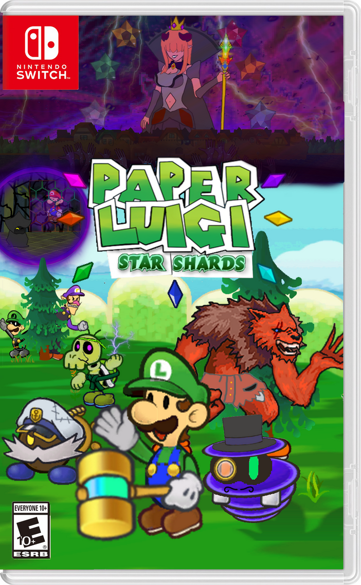 Paper Luigi Star Shard s Paper Mario Fangame Art By TheMarvelousMrL On paper-luigi-star-shard-s-paper-mario-fangame-art-by-themarvelousmrl-on