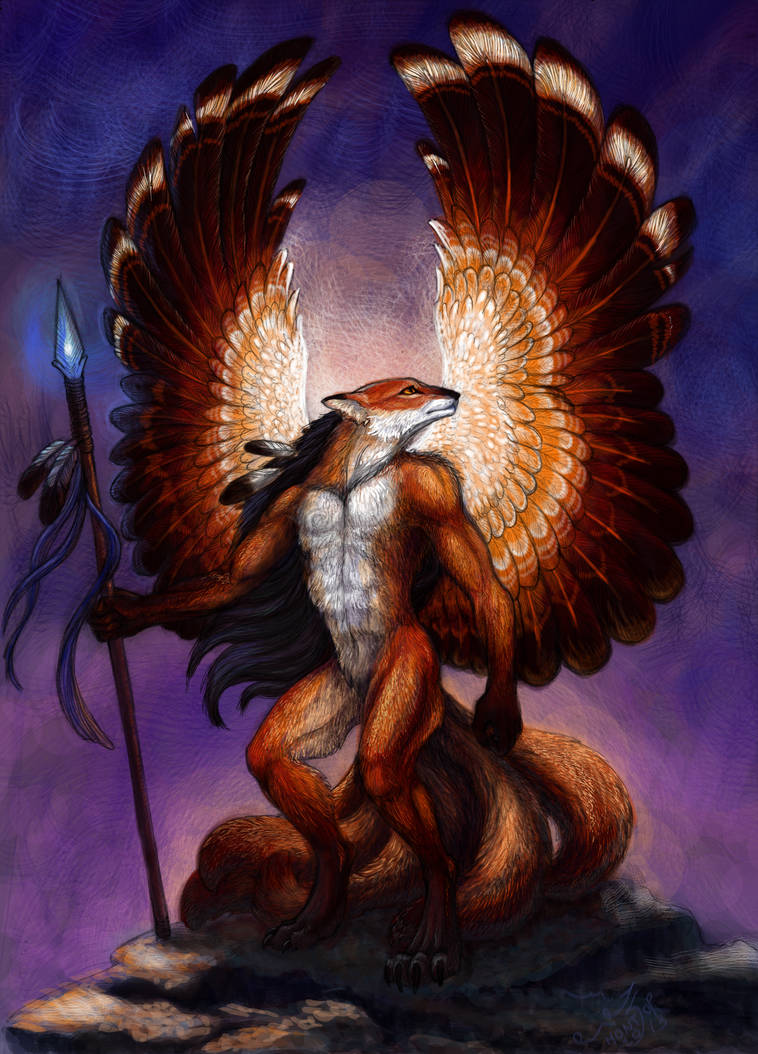 Kitsune Warrior By Hontor On Deviantart