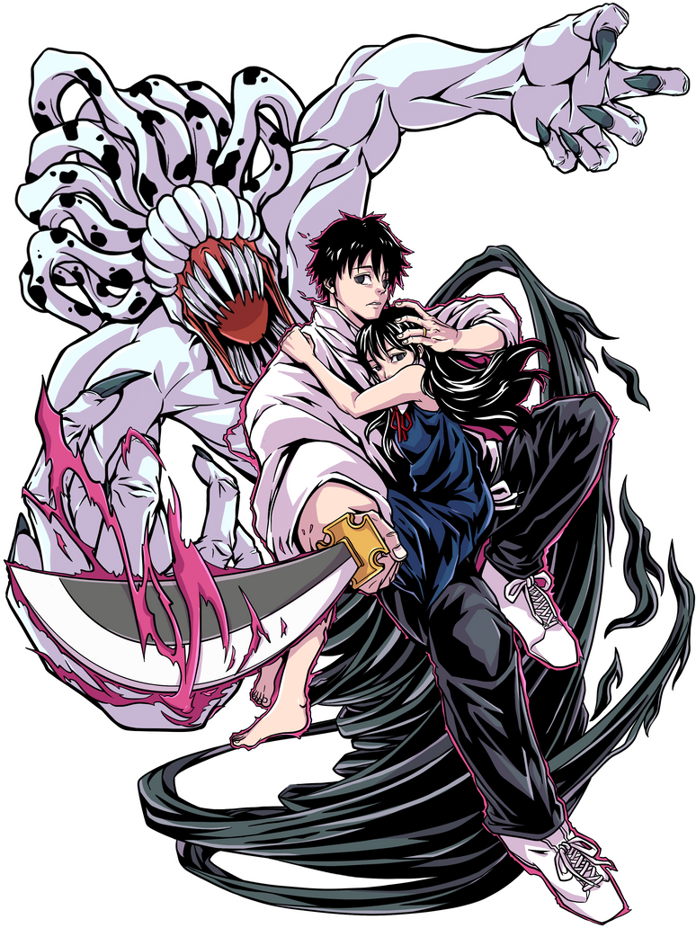 Rika and Yuuta-Jujutsu Kaisen by TintacleOfficial on DeviantArt Rika and Yuuta-Jujutsu Kaisen by TintacleOfficial on DeviantArt