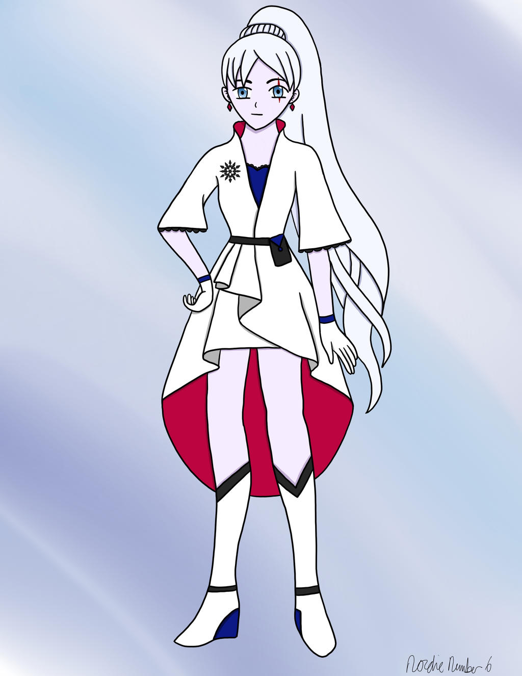 Rwby Weiss Redesign By Nordicnumber6 On Deviantart