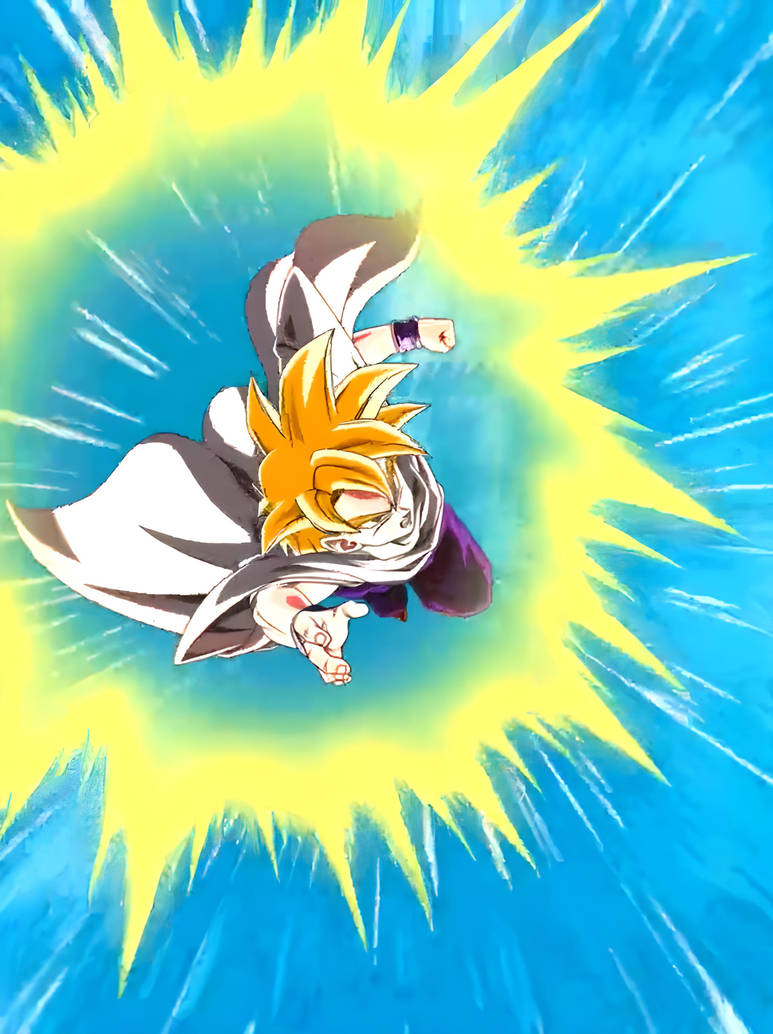 Ss Gohan Attacking By Johnny120588 On Deviantart
