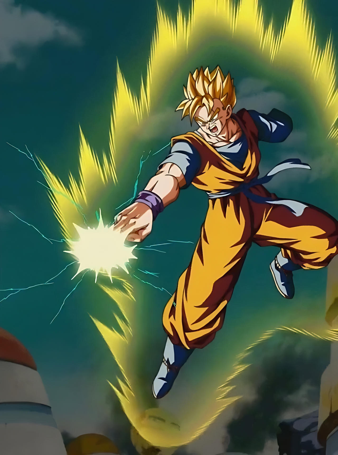 Ss Future Gohan Throwing A Makankosappo By Johnny120588 On Deviantart