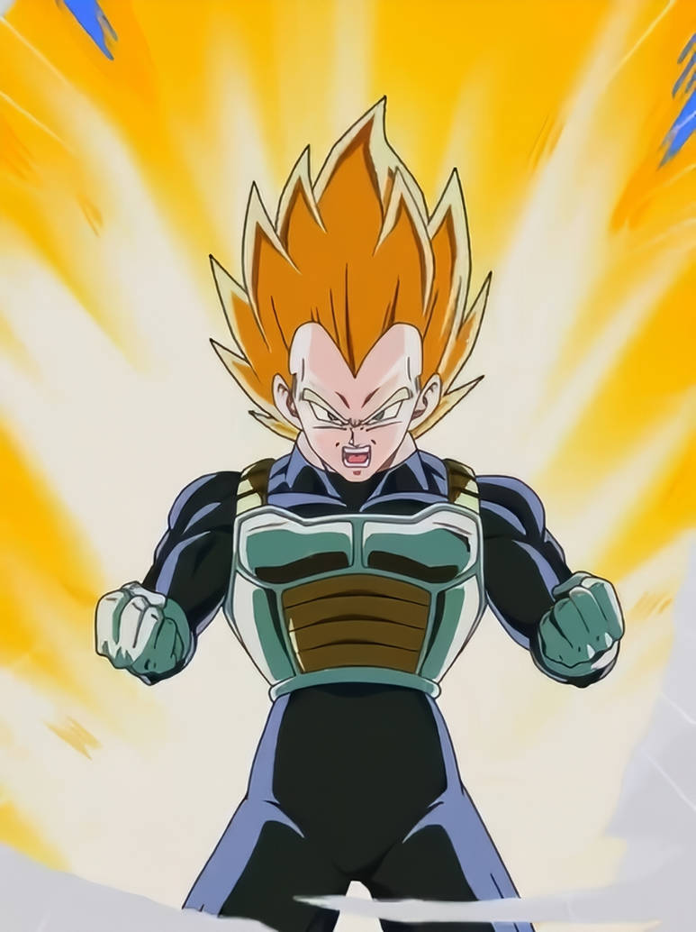 Ss Vegeta Charging Ki By Johnny120588 On Deviantart