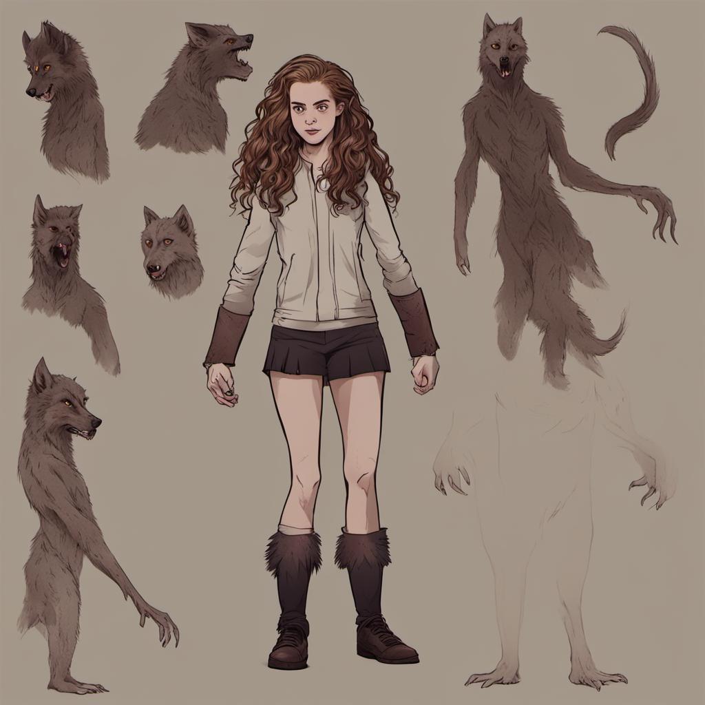 Hermione Granger Full Body Werewolf Transformation By Dvy2 On Deviantart