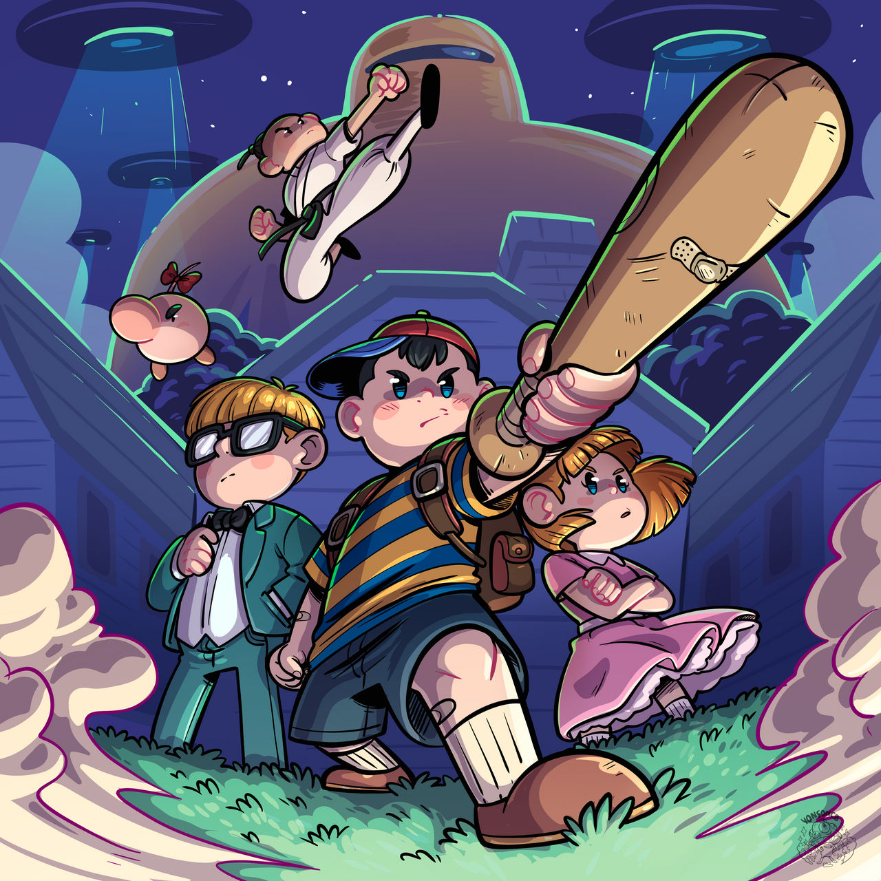 Earthbound Fan Art By Yonson Cb On Deviantart