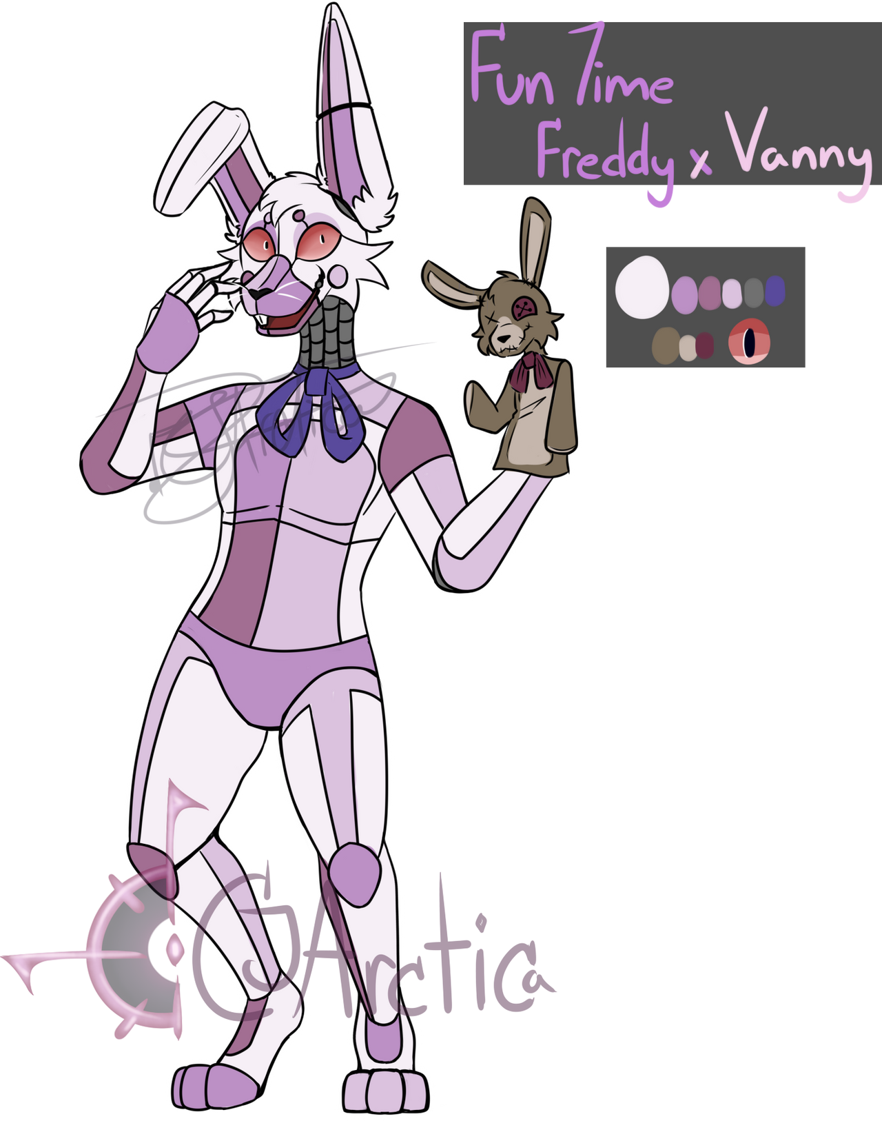 Gatcha Fun Time Freddy X Vanny By Cjarctica On Deviantart