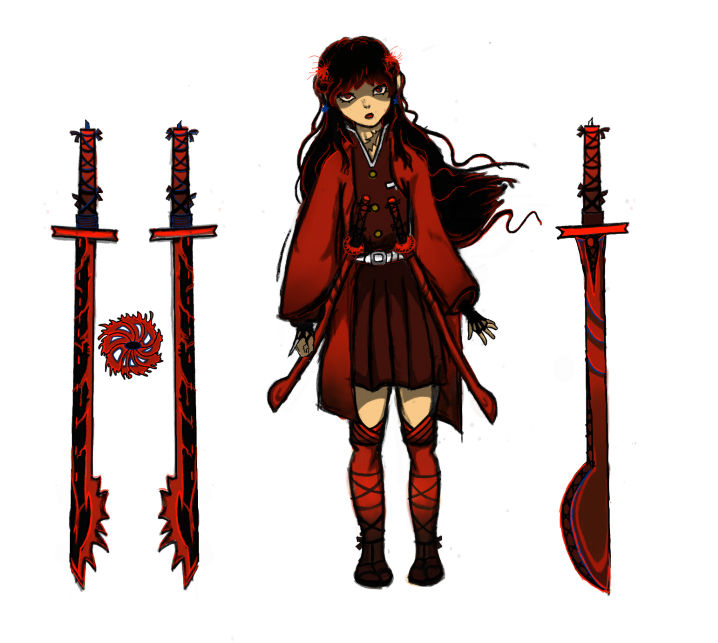 Demon Slayer OC by AngelatheAnglerfish on DeviantArt Demon Slayer OC by AngelatheAnglerfish on DeviantArt