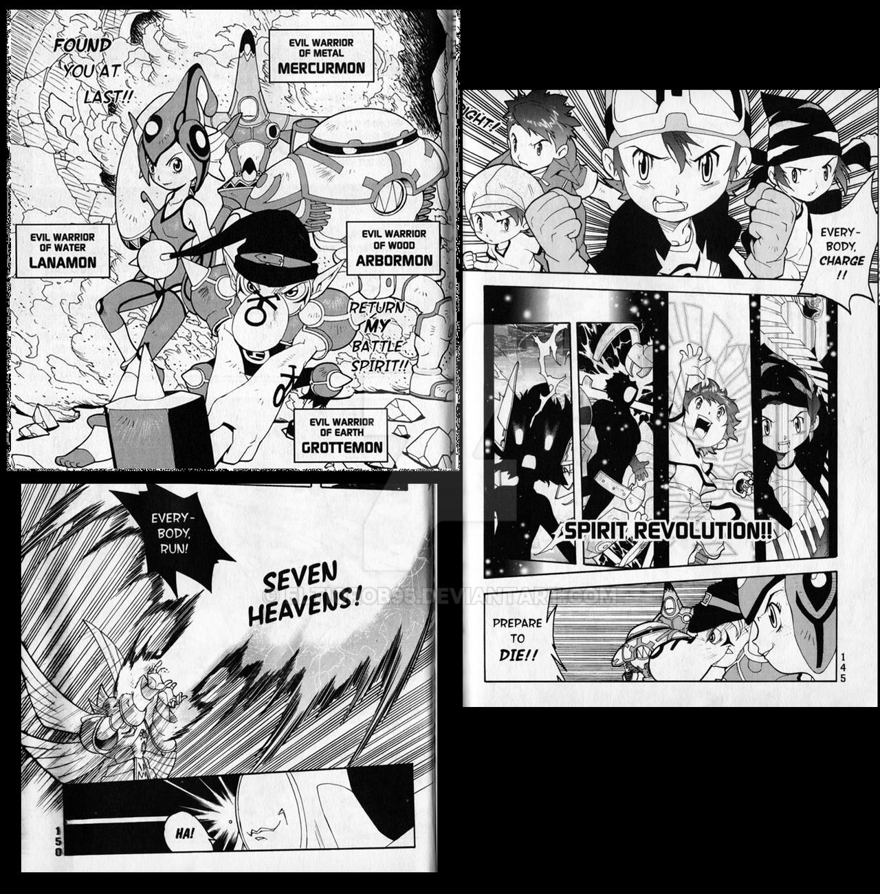 Digimon Frontier Manga Compilation By Eltiorob95 On Deviantart