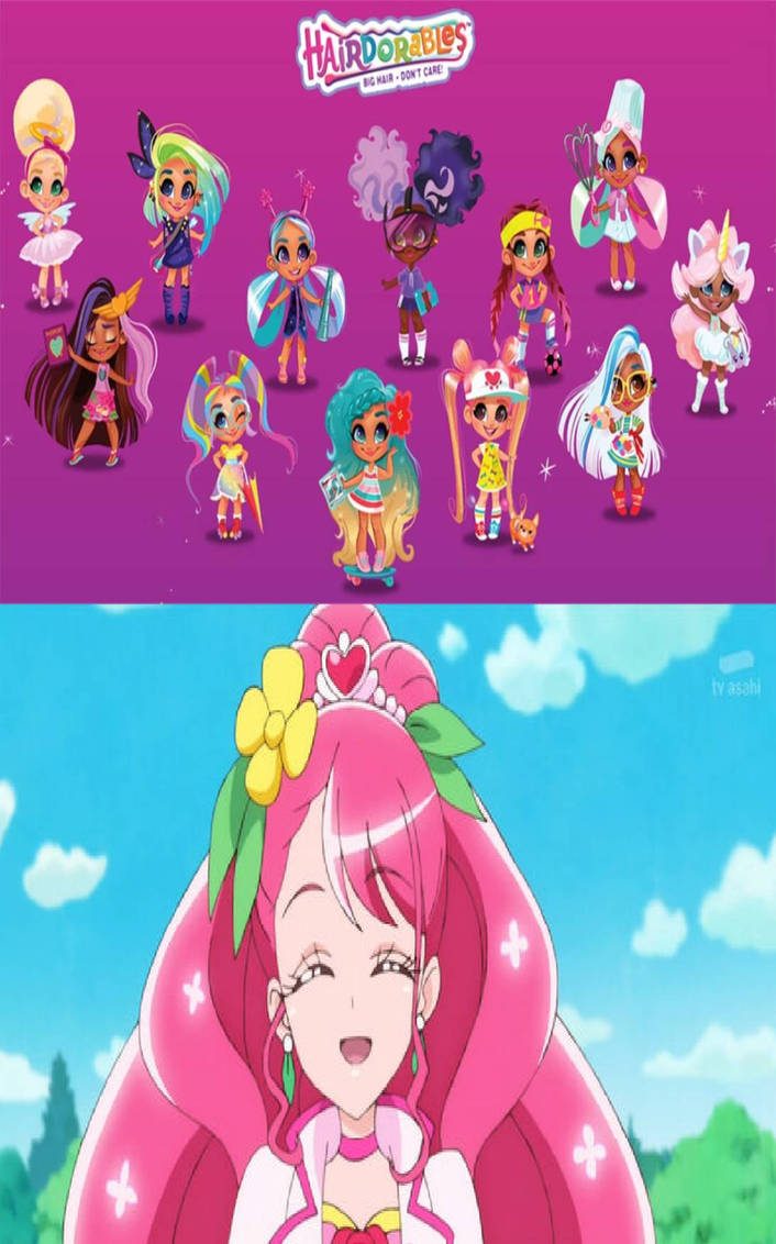 Cure Grace Adores And Likes Hairdorables By Starshinerapgirl On Deviantart