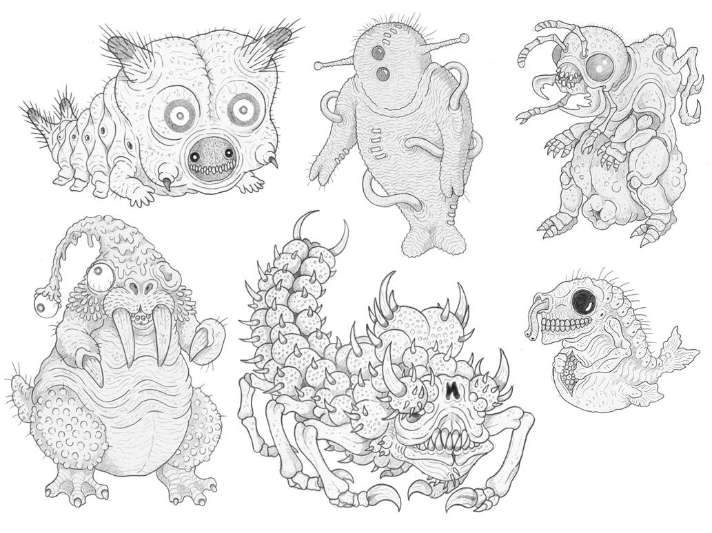 Necromon 29 by scythemantis on DeviantArt