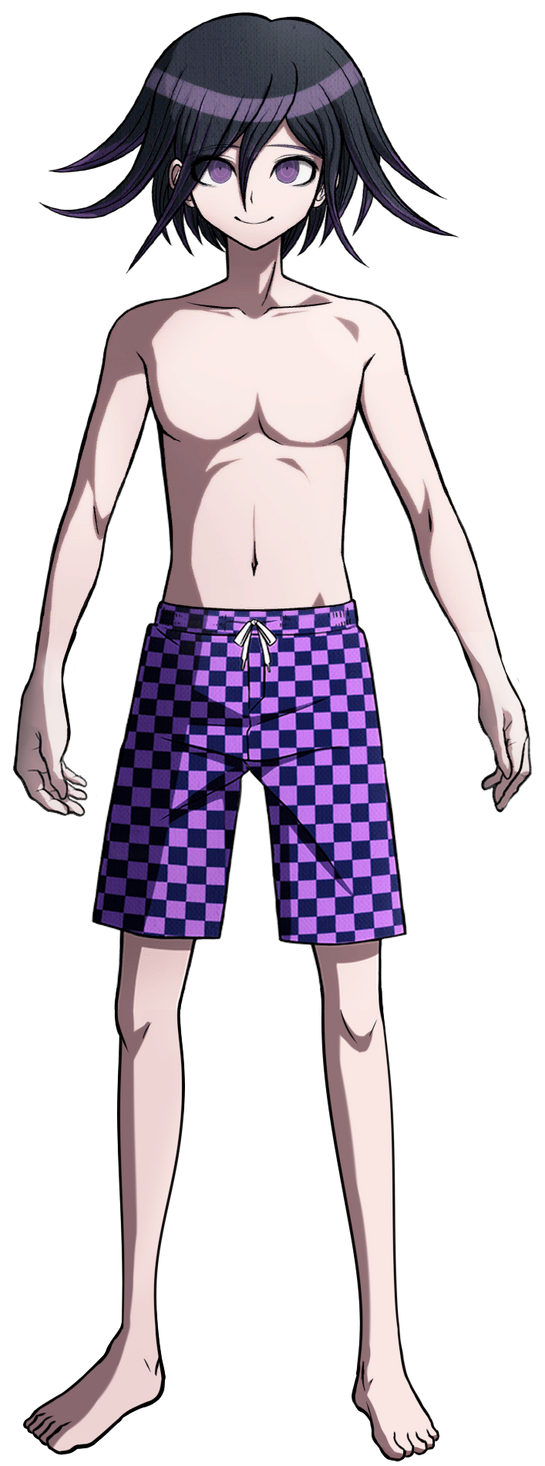 Kokichi Oma Swimsuit Fullbody Sprite Edit By Biggestdummyhead On Deviantart