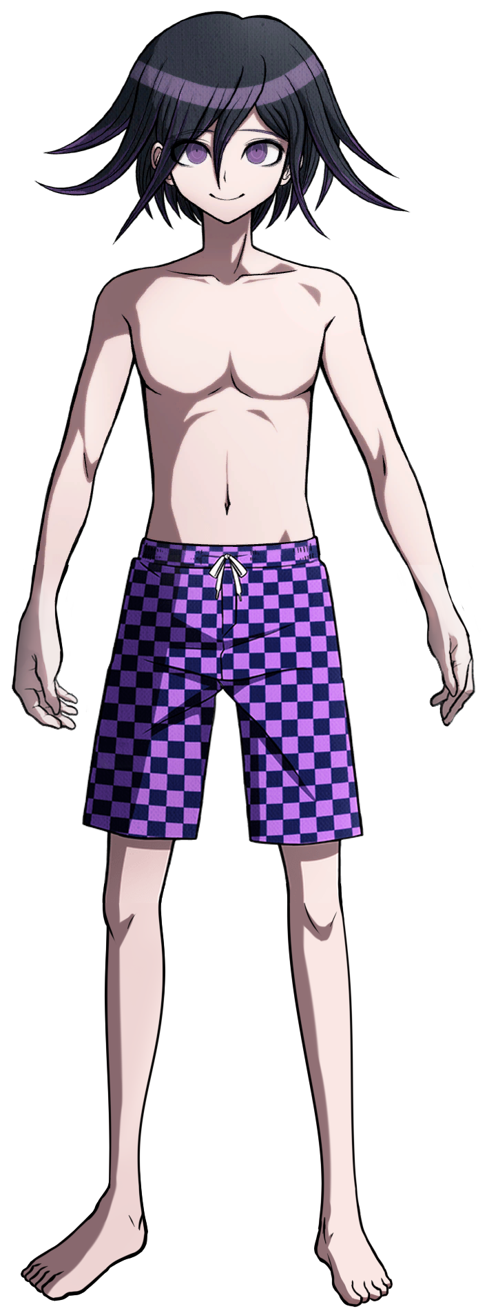 Kokichi Oma Swimsuit Fullbody Sprite Edit By Biggestdummyhead On Deviantart