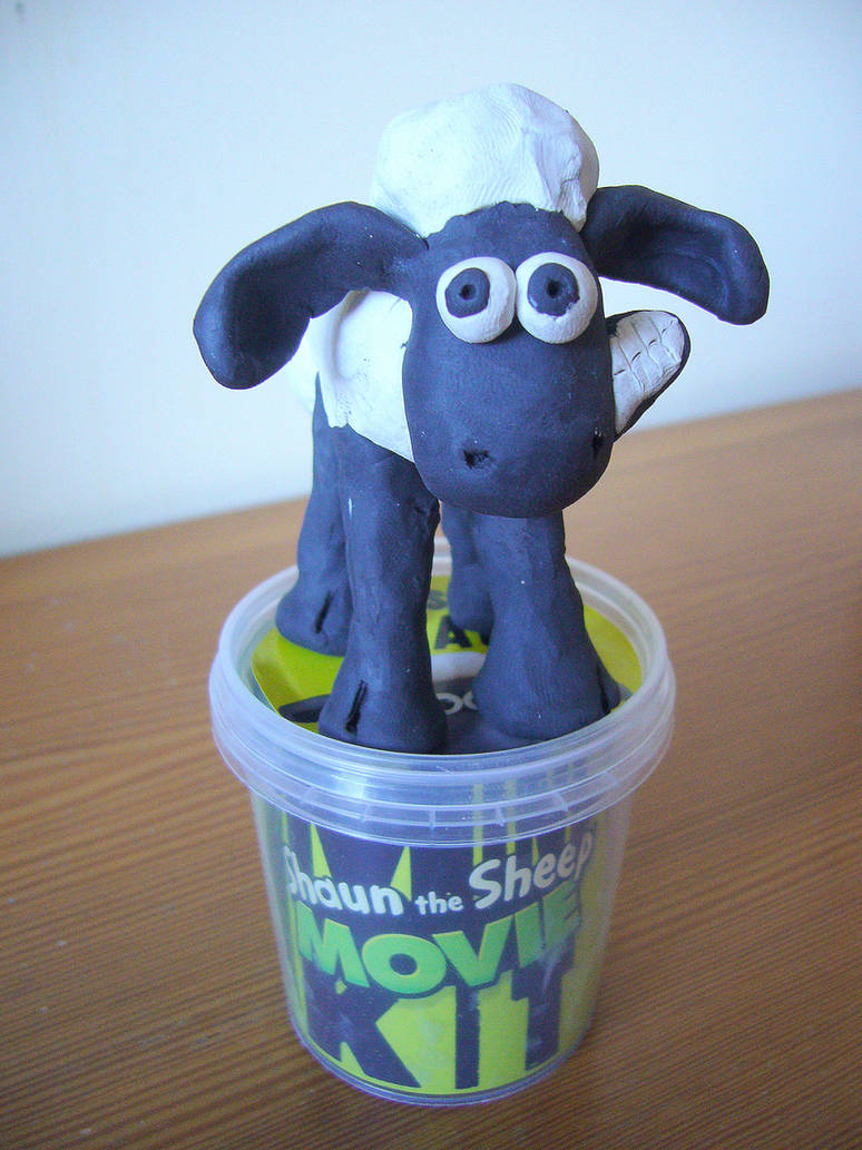 Shaun The Sheep Plasticine Model By Artjuggler On Deviantart