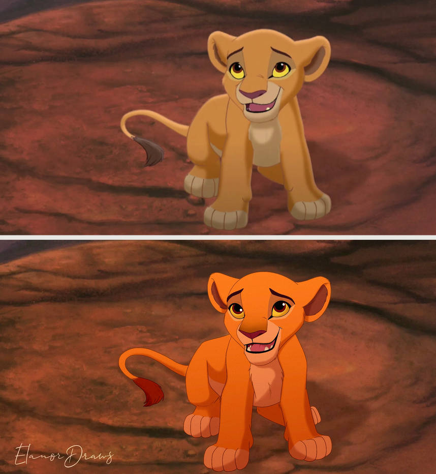 The Lion King 2 Screencap Redraw Kiara By Elanordraws On Deviantart