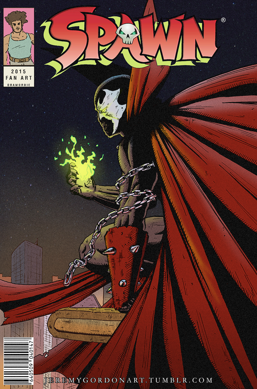 SPAWN fan art cover by jeremygordonart on DeviantArt SPAWN fan art cover by jeremygordonart on DeviantArt