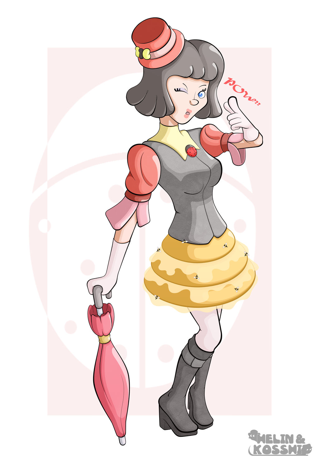 Oc Leslie Liddell The Ladybug By Helin And Kosshi On Deviantart