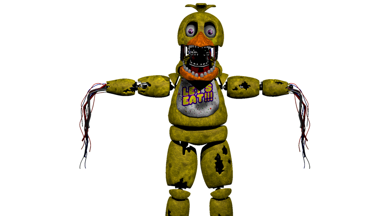 withered chica render by Bad131 on DeviantArt withered chica render by Bad131 on DeviantArt