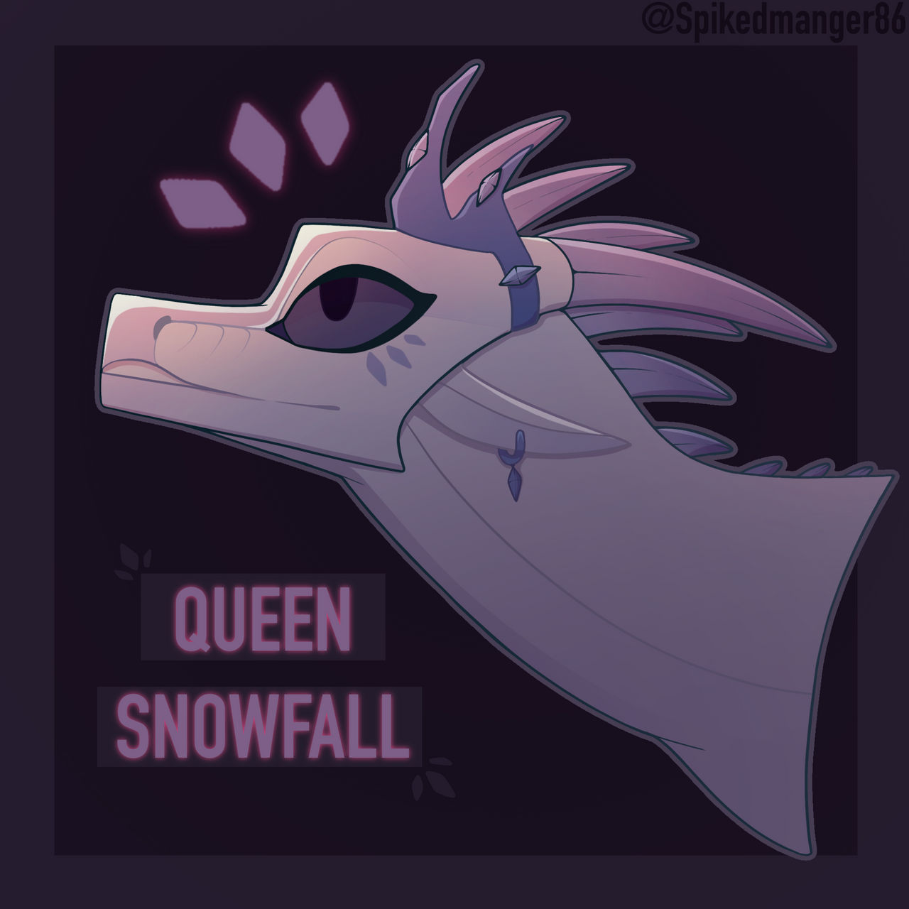 Queen Snowfall Wings Of Fire By Spikedmanager86 On Deviantart