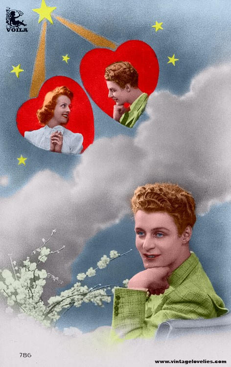 Colorized Vintage Valentine 2 by ajax1946 on DeviantArt Colorized Vintage Valentine 2 by ajax1946 on DeviantArt