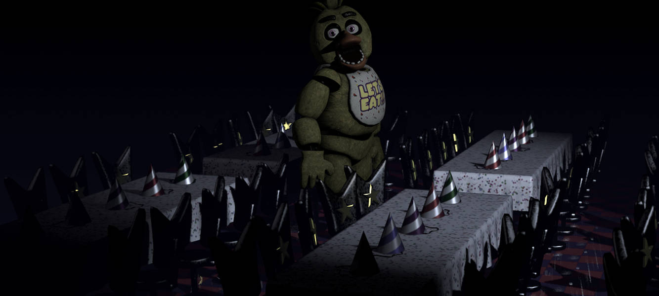 Fnaf Sfm Chica At The Dining Area Remake By Martin3x On Deviantart