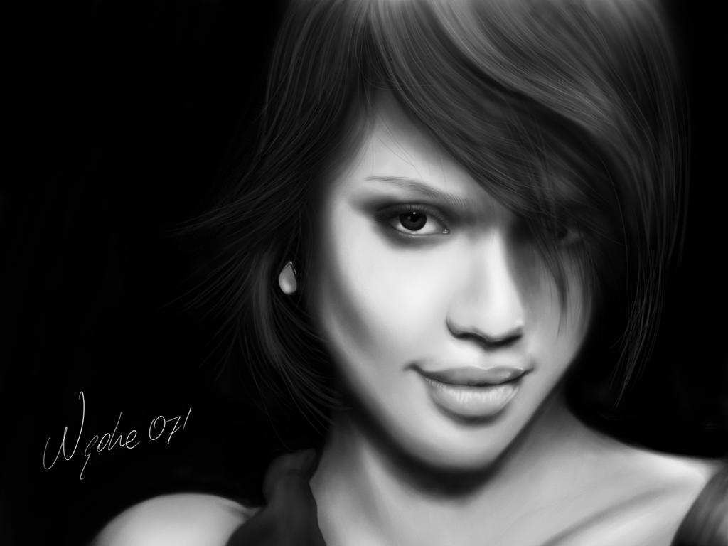 Jesica Alba 2 by TheBlackAdder on DeviantArt