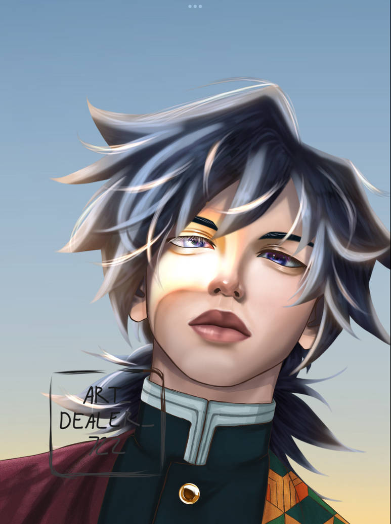 Giyuu Tomioka By Artdealer20 On Deviantart