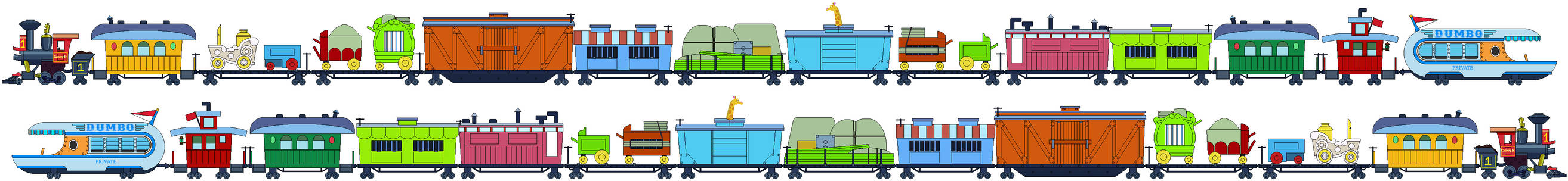 Casey Jr and the WDP circus train by TheJaLeonard on DeviantArt Casey Jr and the WDP circus train by TheJaLeonard on DeviantArt